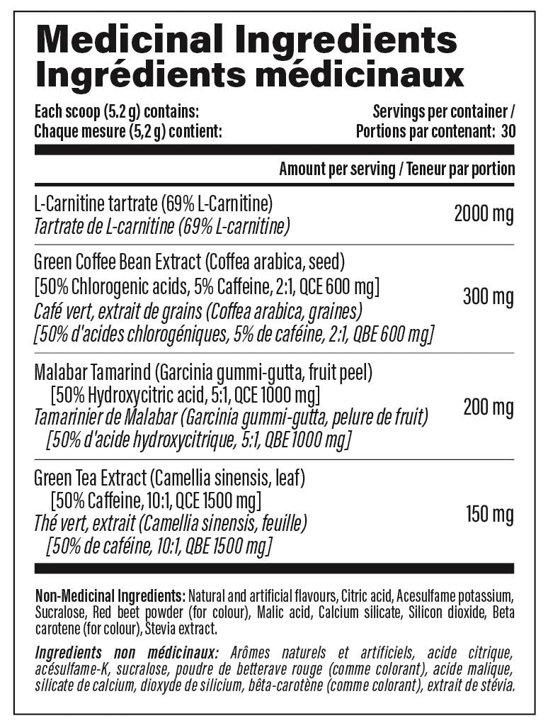 Nutrabolic Carnibolic Black Cherry Lime 156G – One Stop Natural